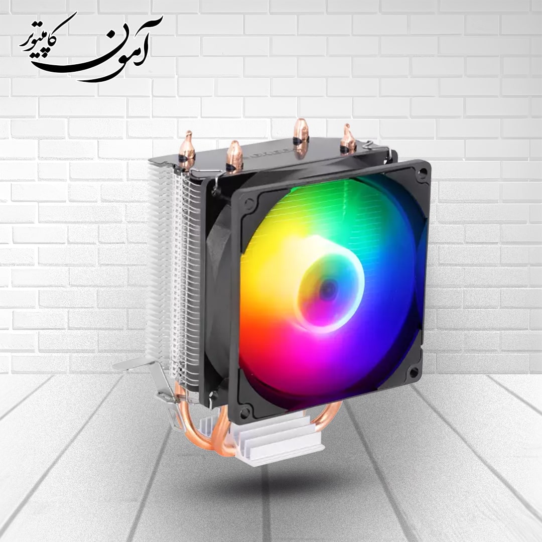 خنک کننده پردازنده گرین مدل NOTUS-95 RGB - فروشگاه آمون کامپیوتر